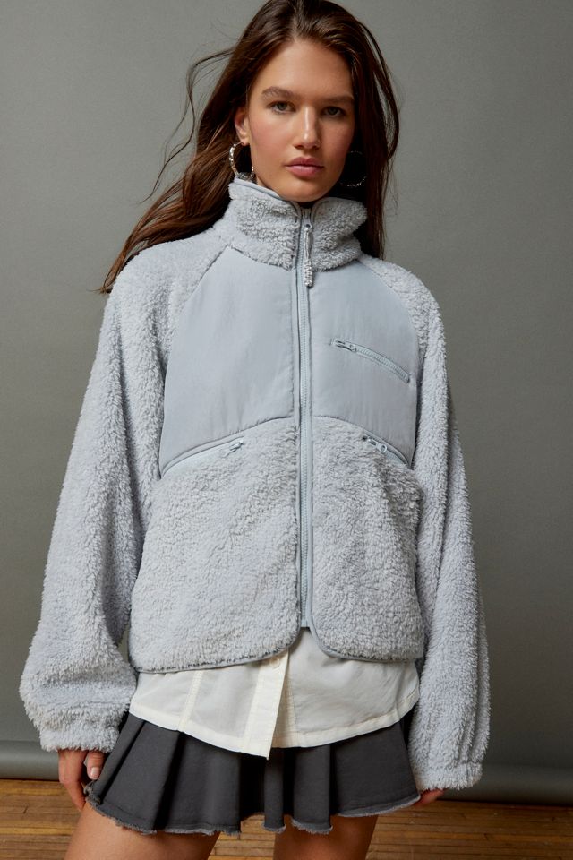 BDG Chuck Fleece Zip-Up Jacket | Urban Outfitters