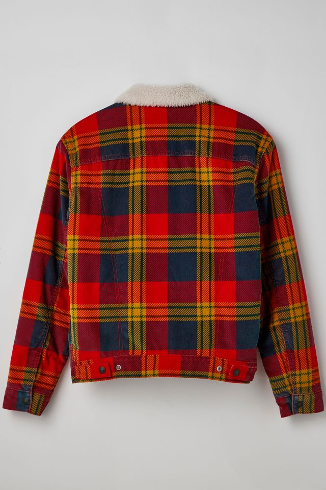 Levi’s® Type 3 Plaid Fleece-Lined Jacket | Urban Outfitters