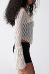 UO Gossamer Crochet Flyaway Top | Urban Outfitters