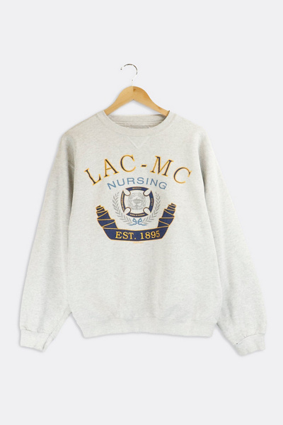 Vintage LAC-MC School Of Nursing Sweatshirt | Urban Outfitters