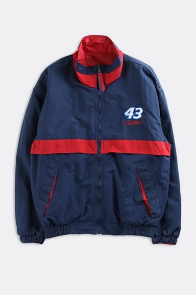Vintage Reversible Racing Windbreaker Jacket | Urban Outfitters