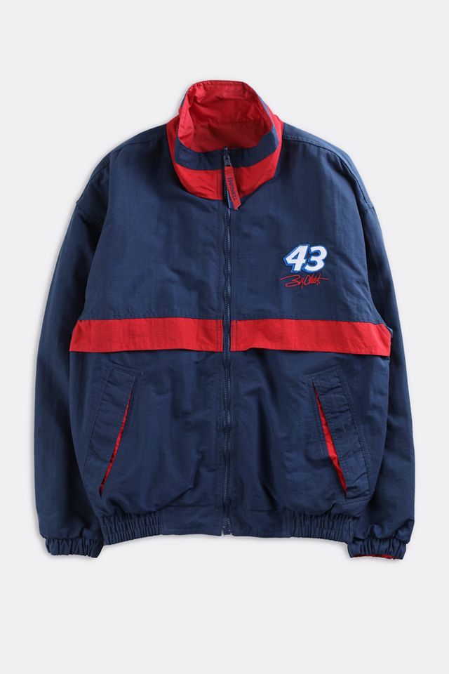 Vintage Reversible Racing Windbreaker Jacket | Urban Outfitters