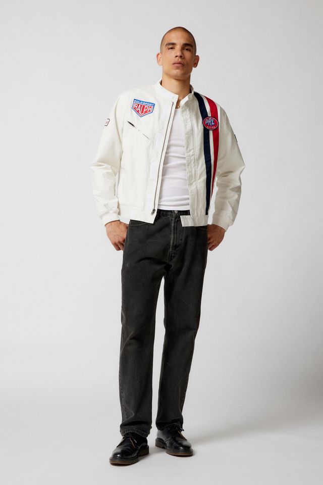 Polo Ralph Lauren Lined Racer Moto Jacket | Urban Outfitters