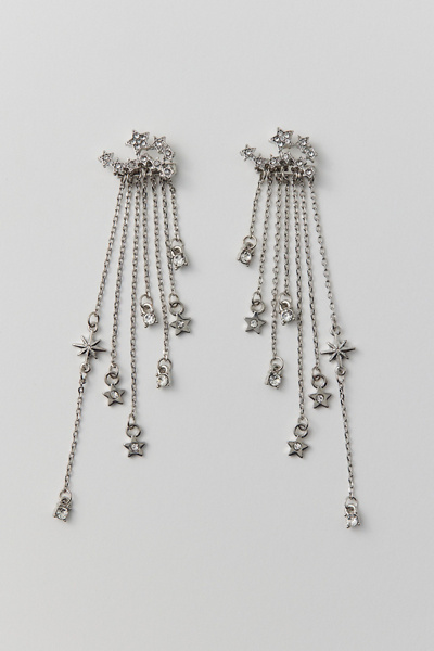 Falling Stars Front/Back Earring | Urban Outfitters