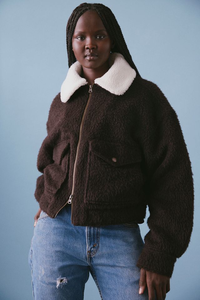 Levi’s® Bubble Wool Trucker Jacket | Urban Outfitters