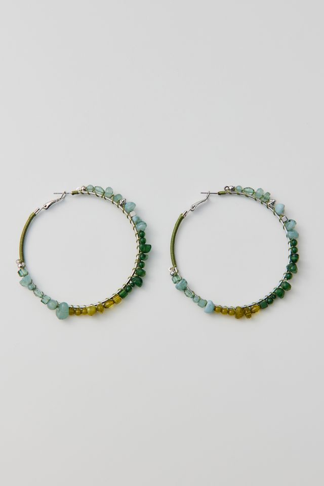 Joni Stone Oversized Hoop Earring | Urban Outfitters