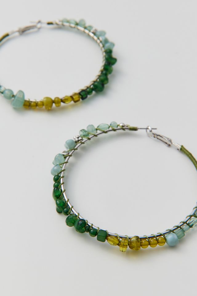Joni Stone Oversized Hoop Earring | Urban Outfitters