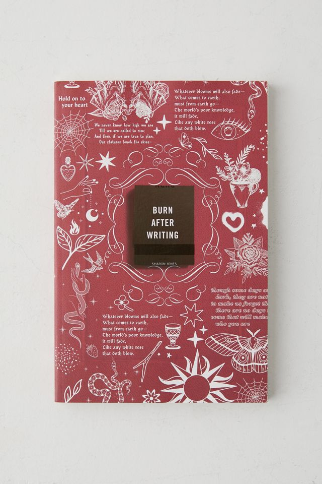 Burn After Writing By Sharon Jones UO Exclusive Edition | Urban Outfitters