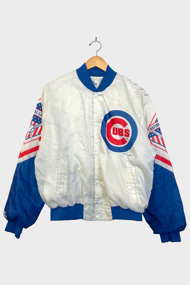 Vintage Allover Print Chicago Cubs Jacket | Urban Outfitters