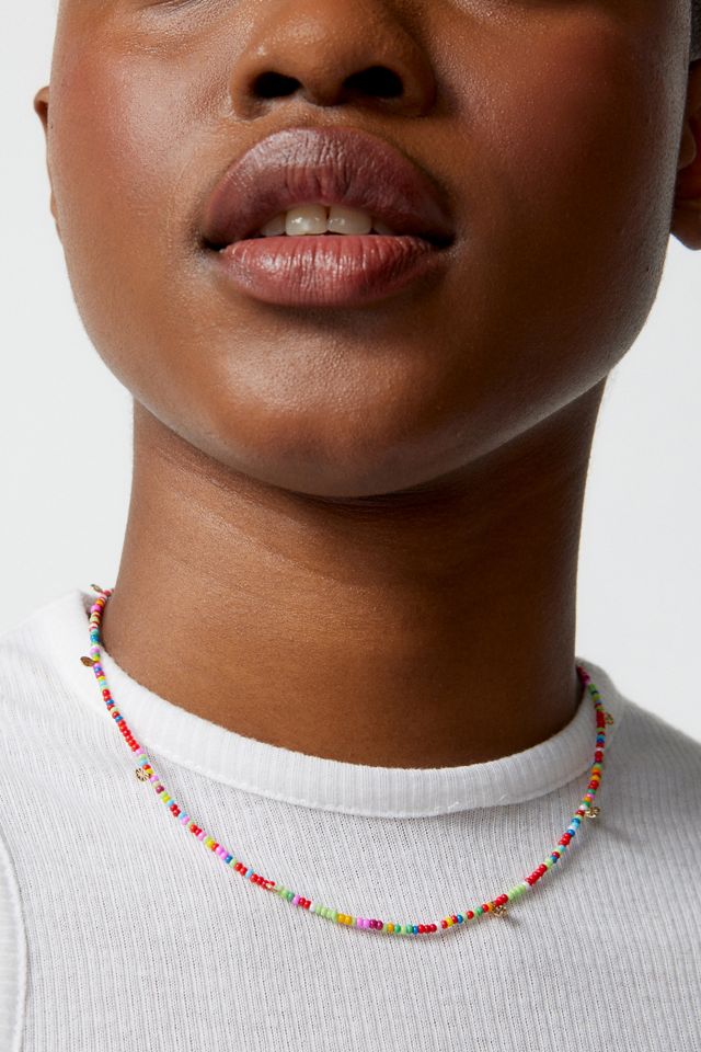Delicate Seed Bead Necklace | Urban Outfitters Canada