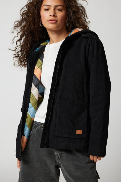 Hurley Corduroy Hooded Jacket | Urban Outfitters