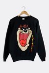 Vintage 1991 Looney Tunes Taz Attitude Sweatshirt | Urban Outfitters