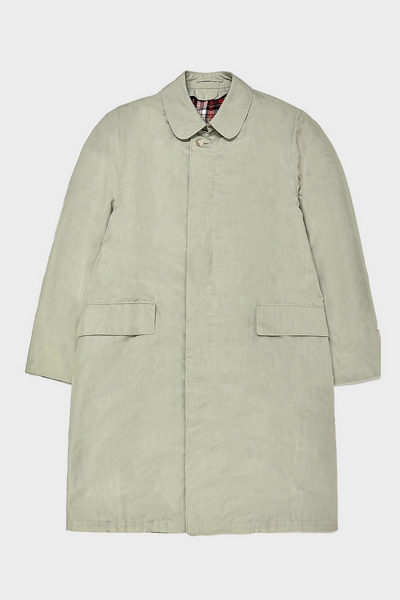 Vintage 1960's Curlee Shimmer Woven Rain Coat | Urban Outfitters