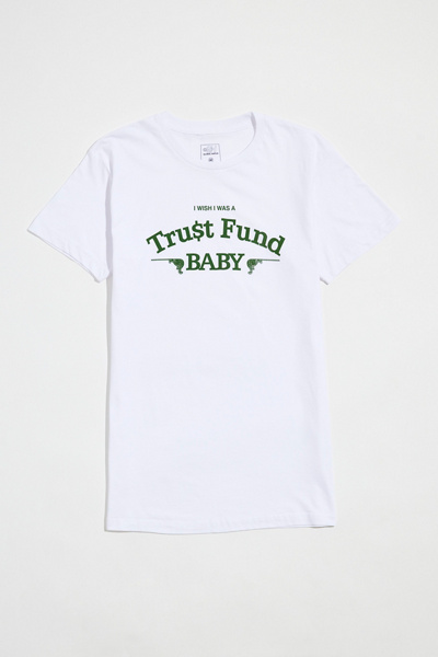 Trust Fund Baby Slim Fit Tee | Urban Outfitters