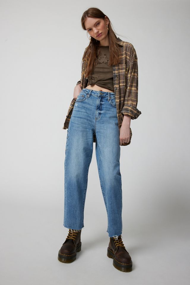 Daze Denim Sundaze Cropped Utility Jean | Urban Outfitters