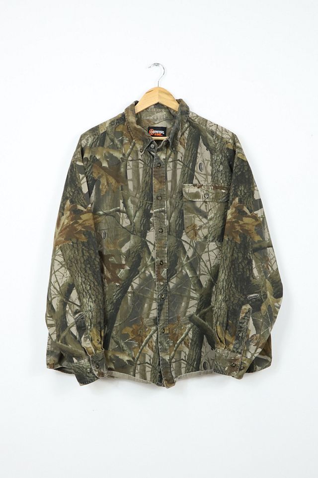 Vintage Camo Button-Down Shirt 04 | Urban Outfitters