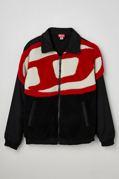 Diesel S-Ovady Fleece Jacket | Urban Outfitters