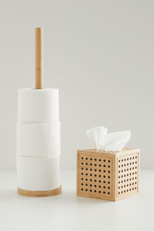 Riley Tissue & Toilet Paper Holder Set | Urban Outfitters