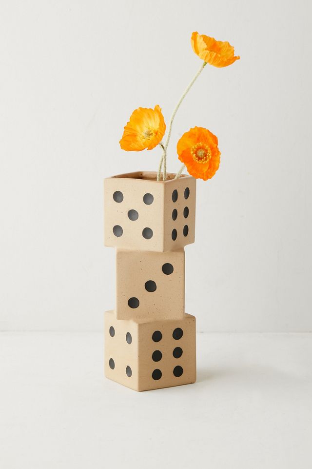 Stacked Dice Vase | Urban Outfitters