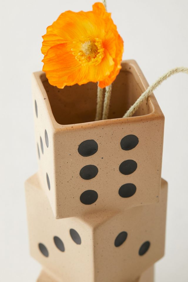 Stacked Dice Vase | Urban Outfitters