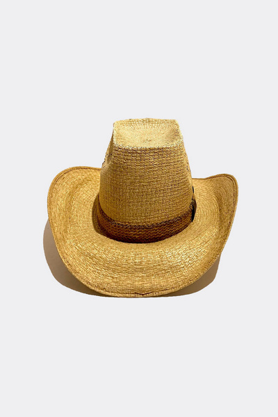 Vintage 1970s Stetson Roadrunner Straw Cowboy Hat | Urban Outfitters