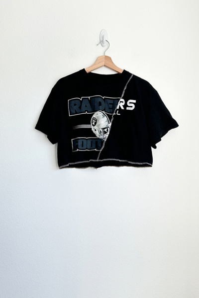 Vintage Reworked Las Vegas Raiders Top | Urban Outfitters
