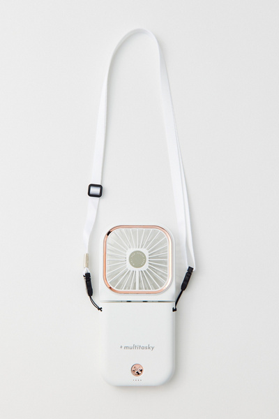 Multitasky 3-in-1 Portable Neck Fan + Power Bank + Phone Stand | Urban ...