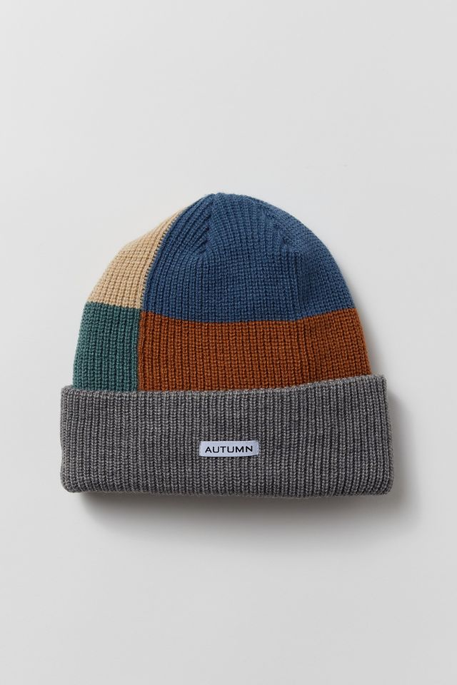 Autumn Patchwork Beanie | Urban Outfitters