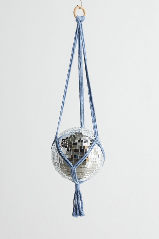 Golden Hour Designs Large Disco Macrame Hanger | Urban Outfitters