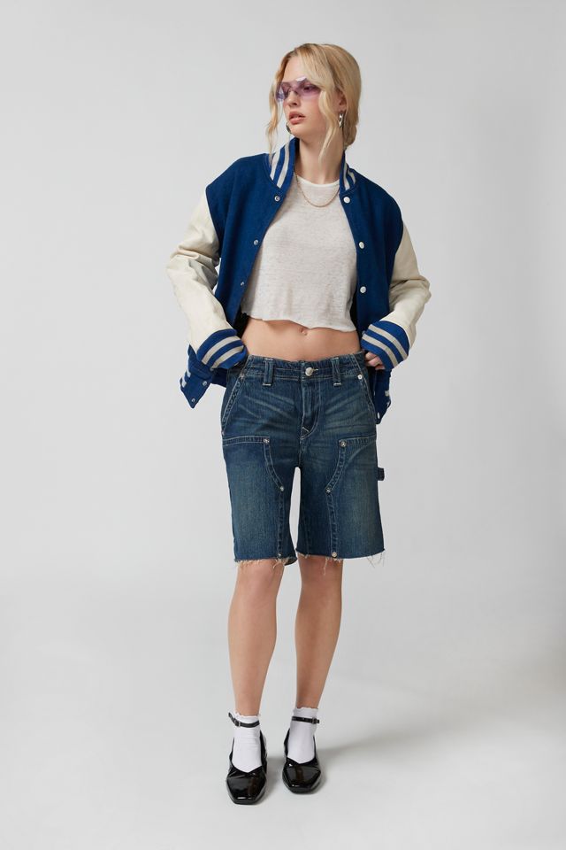 True Religion Ricki Utility Cutoff Denim Short | Urban Outfitters True Religion Ricki Utility Cutoff Denim Short | Urban Outfitters