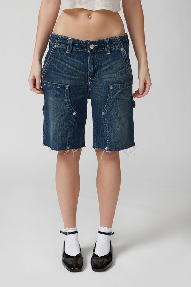 True Religion Ricki Utility Cutoff Denim Short | Urban Outfitters True Religion Ricki Utility Cutoff Denim Short | Urban Outfitters