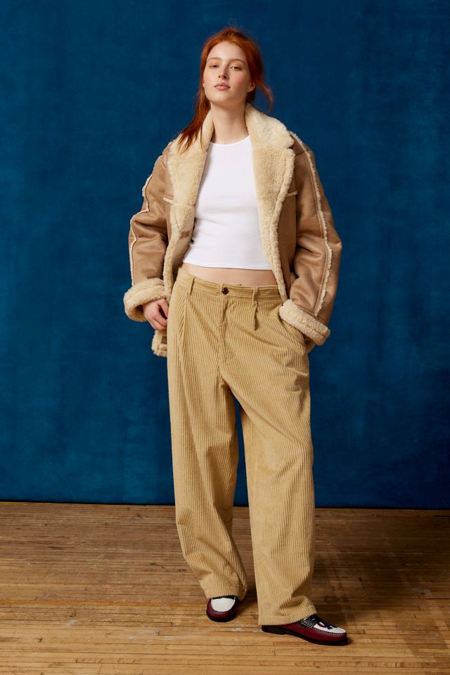 BDG Spencer Faux Shearling Coat | Urban Outfitters