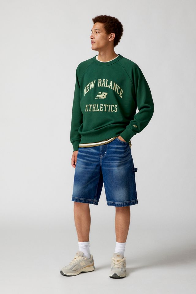 New Balance Athletics Varsity Crew Neck Sweatshirt | Urban New Balance Athletics Varsity Crew Neck Sweatshirt | Urban
