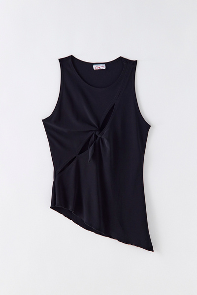 Vintage Asymmetric Slinky Tank Top | Urban Outfitters