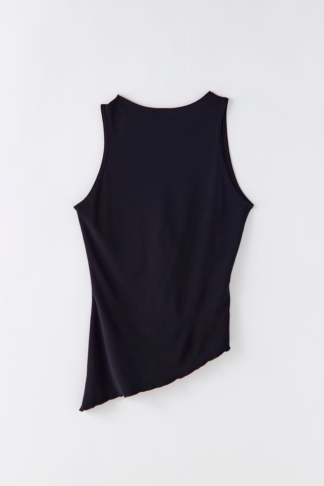 Vintage Asymmetric Slinky Tank Top | Urban Outfitters