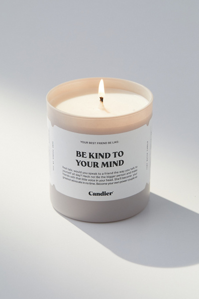 Candier Be Kind To Your Mind Candle | Urban Outfitters