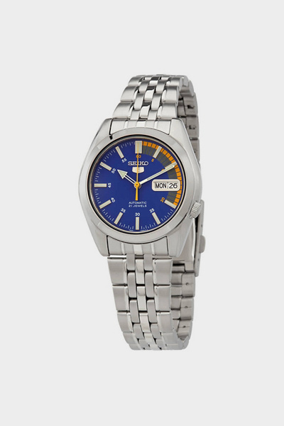 Seiko 5 Automatic Blue Dial Watch SNK371K1 | Urban Outfitters