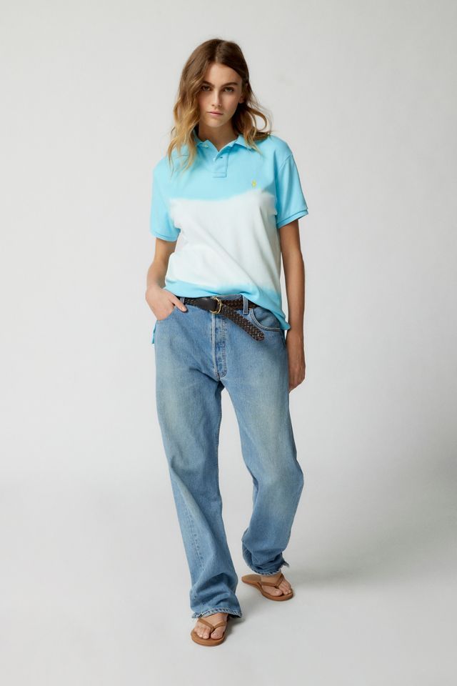 Urban Renewal Remade Bleached Polo Shirt | Urban Outfitters