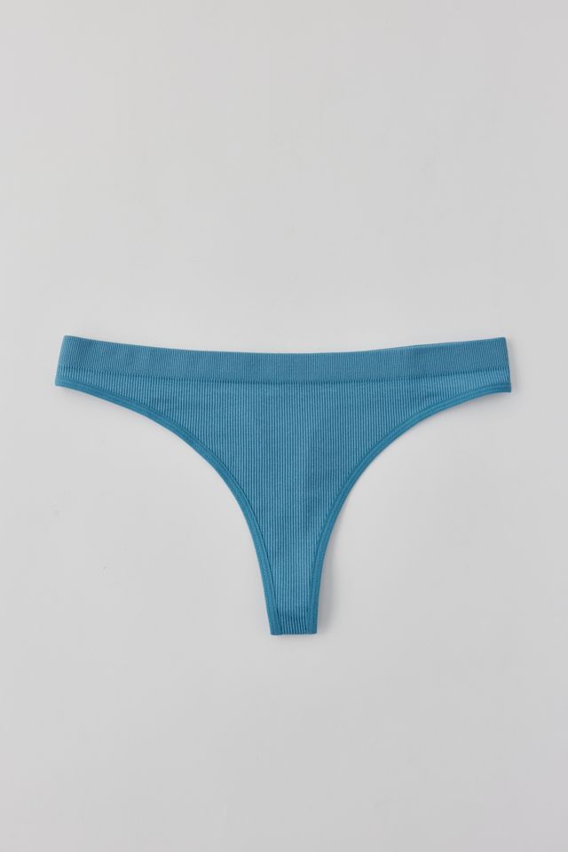 Out From Under Seamless Ribbed Thong | Urban Outfitters