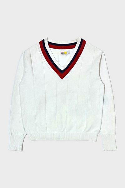 Vintage 1990’S Wilson Tennis Knit V Neck Sweater | Urban Outfitters