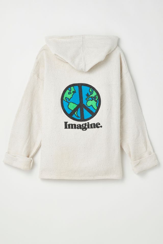 Vintage Imagine Earth Hoodie Sweatshirt | Urban Outfitters