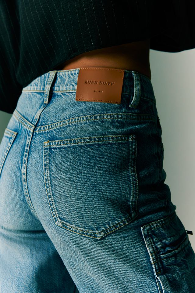 Miss Sixty Wide-Leg Cargo Jean | Urban Outfitters