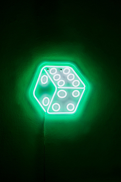 Dice LED Neon Sign | Urban Outfitters