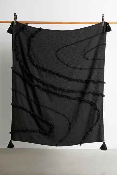Baxter Tufted Swirl Throw Blanket | Urban Outfitters