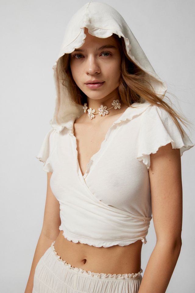 Out From Under Savannah Surplice Top | Urban Outfitters