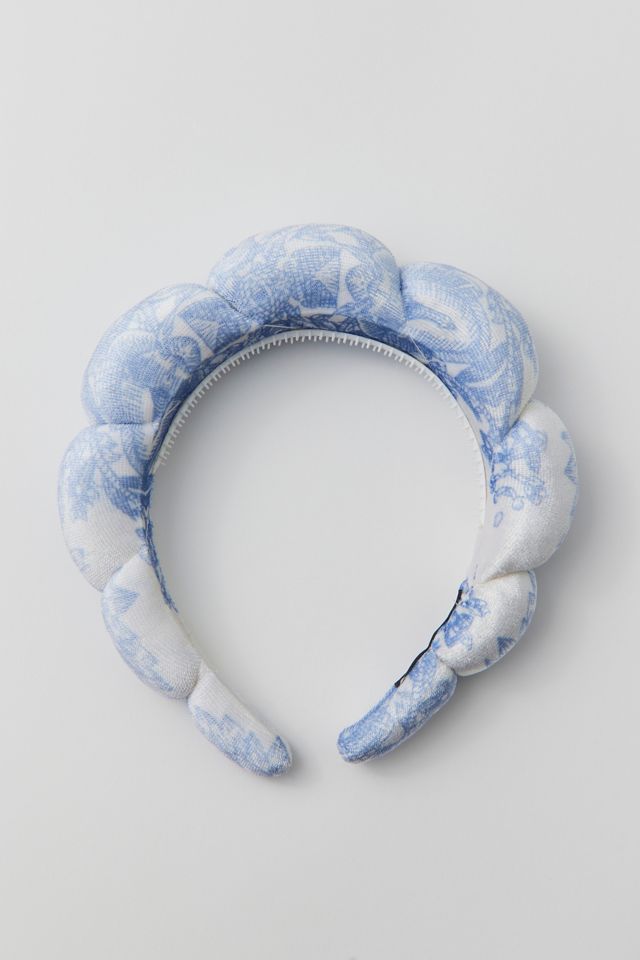 Spa Day Bubble Velvety Headband | Urban Outfitters