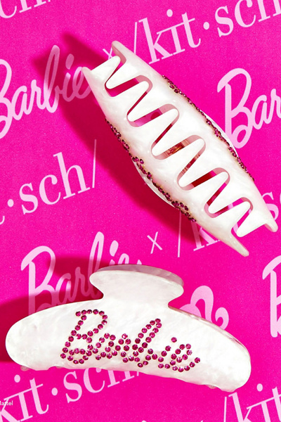 KITSCH X Barbie Rhinestone Claw Clip | Urban Outfitters Canada