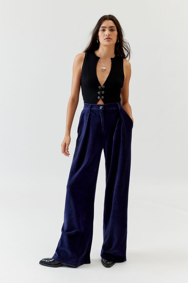Nice Things Corduroy Wide-Leg Pant | Urban Outfitters Canada