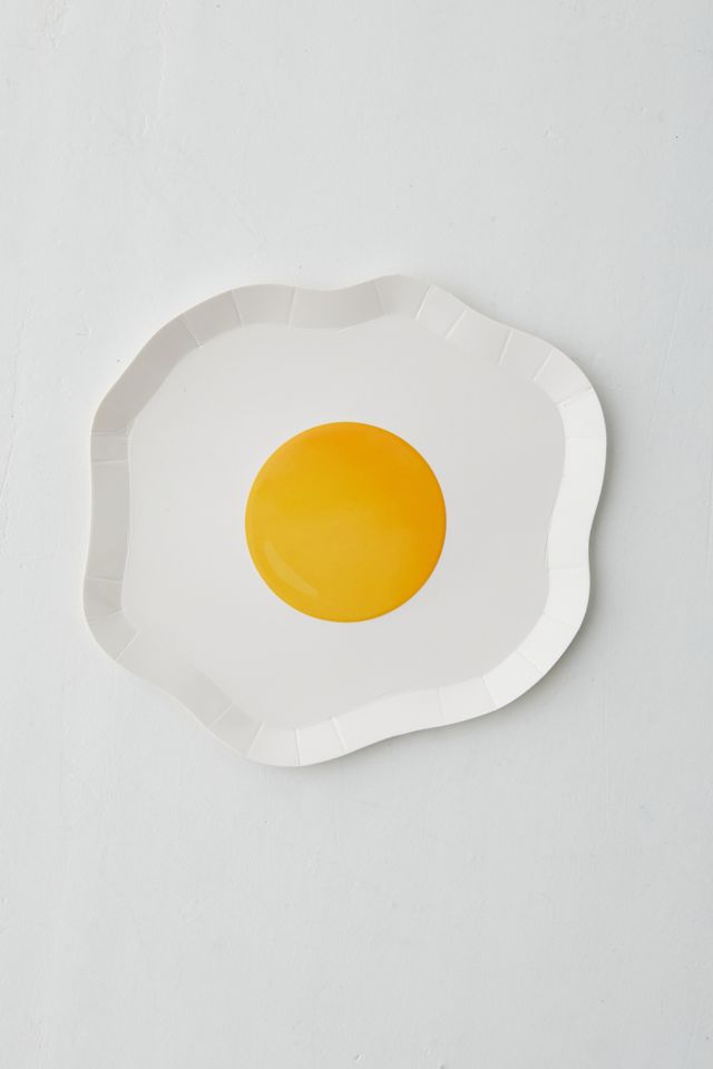 Egg Yolk Disposable Plate Set | Urban Outfitters