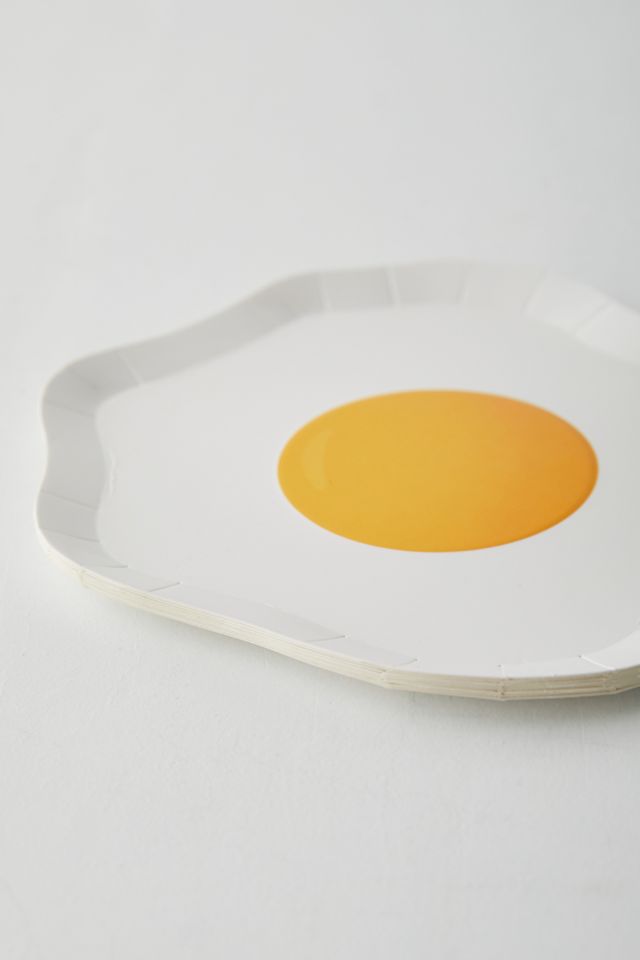 Egg Yolk Disposable Plate Set | Urban Outfitters